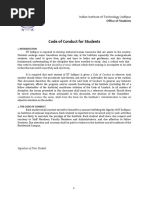 VIT Students' Code of Conduct 2023 | PDF | Fine (Penalty) | Academic ...