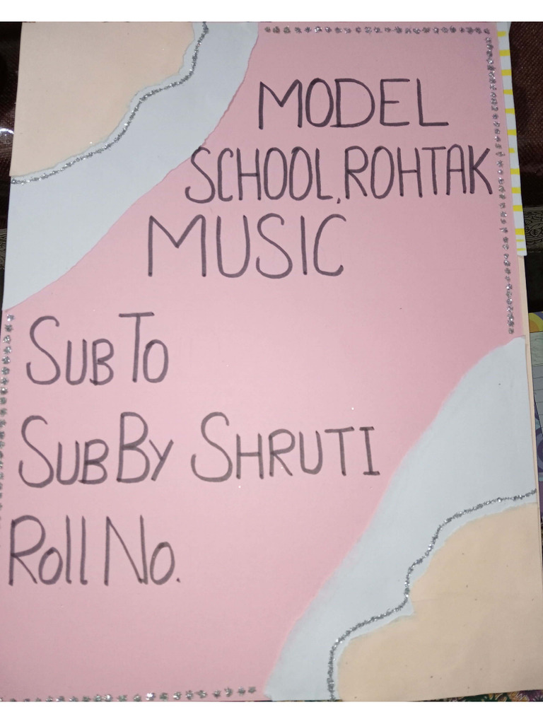 Class - 12th Music Project | PDF