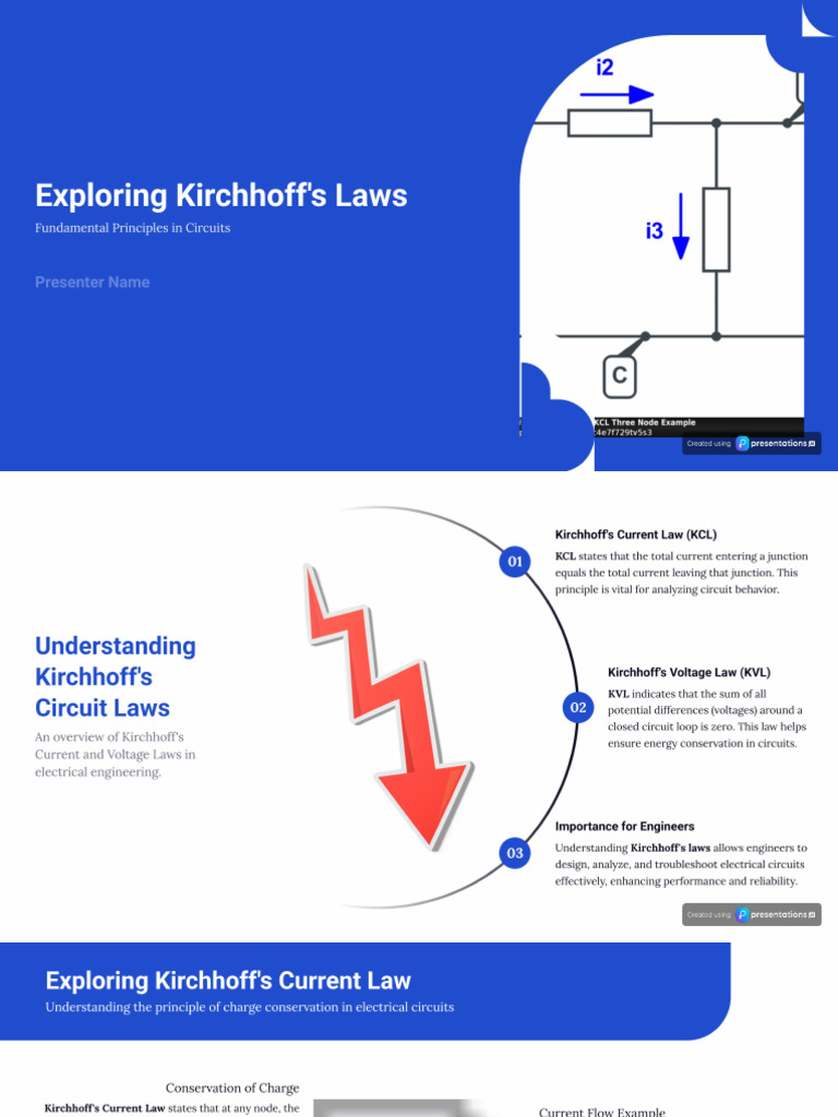 Understanding Kirchhoff's Laws | PDF