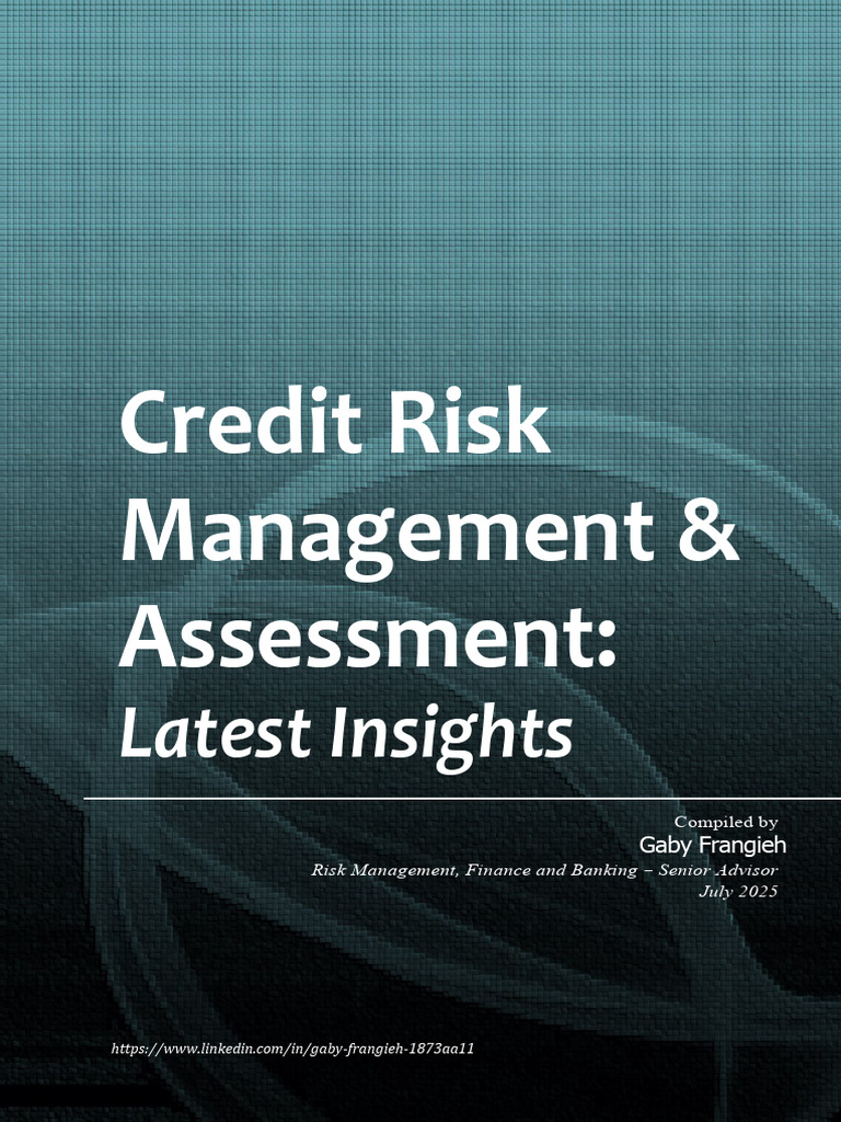 Credit Risk Management Assessment Latest Insights 1752057974 | PDF ...