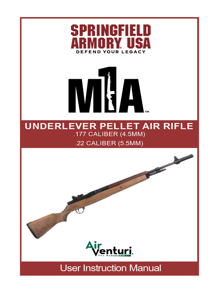 Springfield Armory M1A Manual Web | PDF | Trigger (Firearms) | Weapon Design