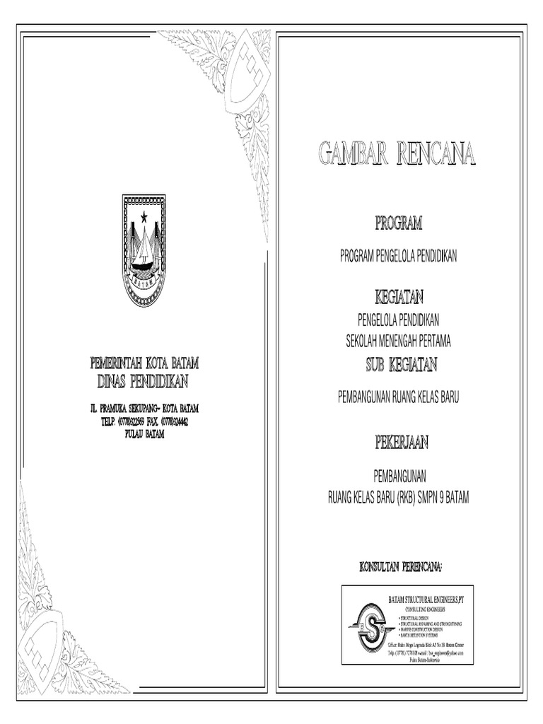 Gambar RKB SMP Negeri 9 Batam | PDF