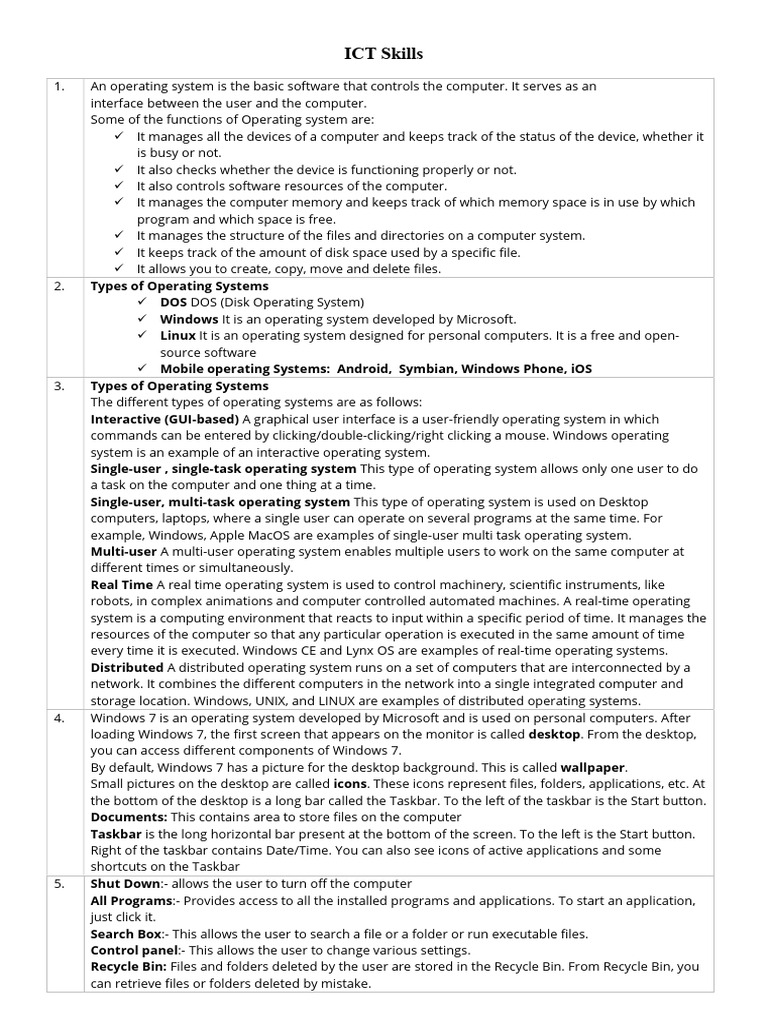 Employability Skills Notes | PDF | Operating System | Entrepreneurship