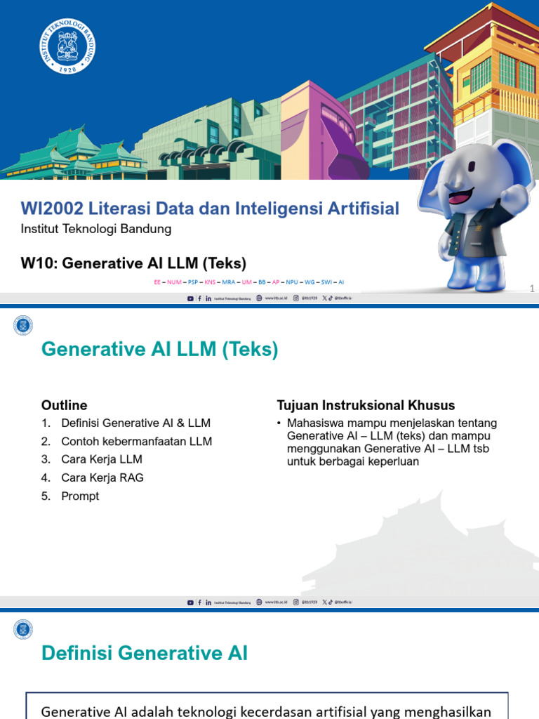 Definisi dan Contoh LLM dalam AI | PDF