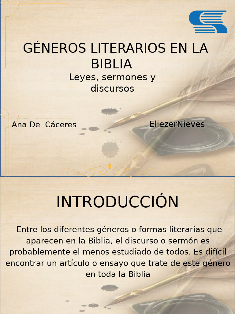 Exposicion Generos Literarios - PPTX - 20250716 - 213614 - 0000 | PDF ...