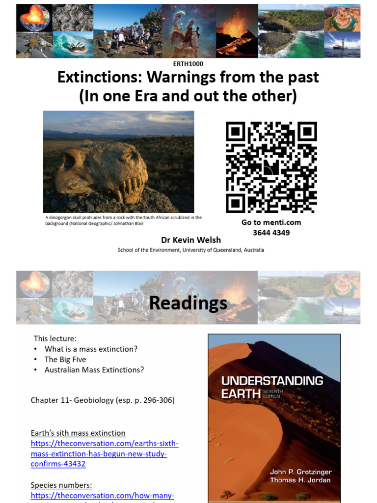 Understanding Mass Extinctions and Biodiversity | PDF | Geology | Earth ...