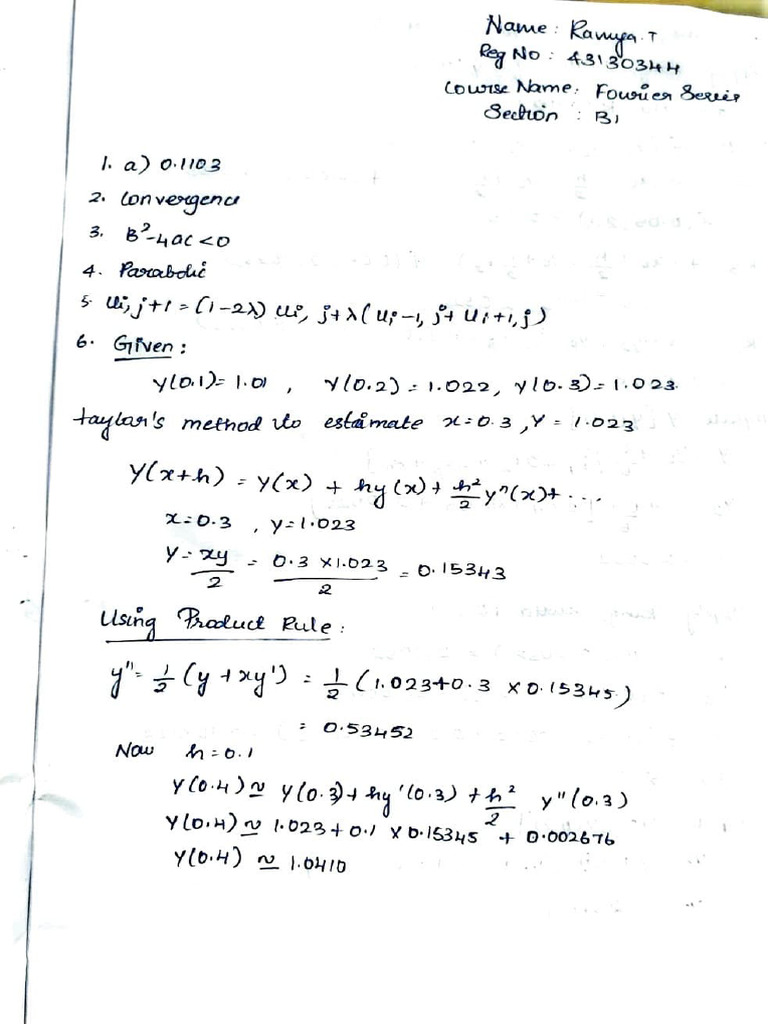 Fourier Transform Assignment | PDF
