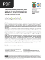 The Use of Penthrox in Children and Young People (Aged 5 - 18 Years) in ...