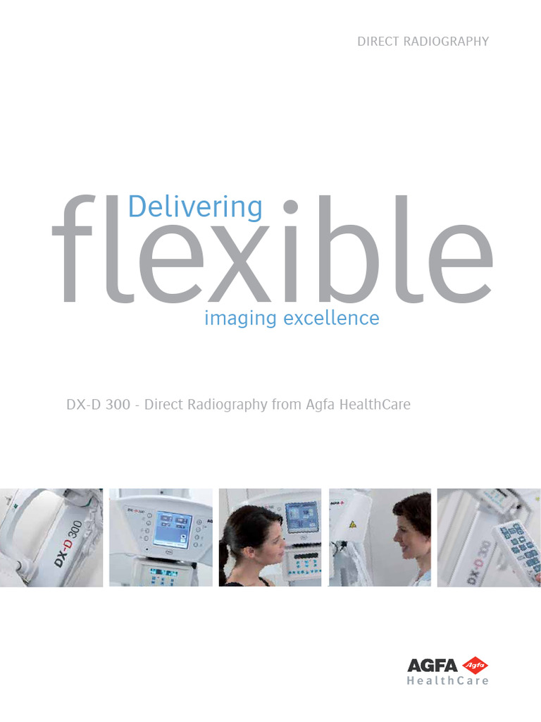 Agfa DX-D 300 Direct Radiography System | PDF | Radiography | Medical ...