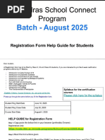 IIT Madras School Connect Program April 2025 - Registration Form | PDF ...