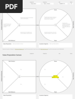 The Value Proposition Canvas - Official Template From Strategyzer | PDF