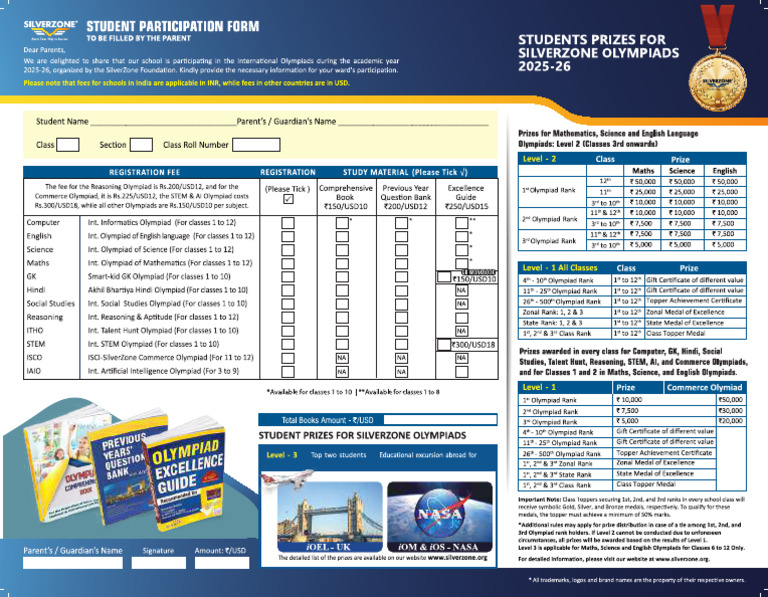 SilverZone Parent Consent Form | PDF