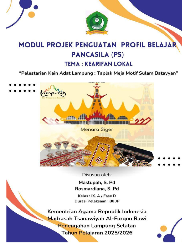 Modul P5 Kelas IX. A | PDF