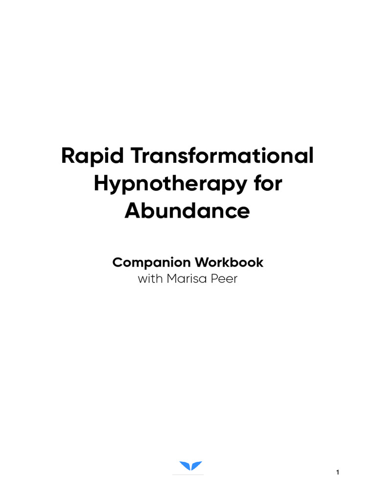RTHA en Workbook | PDF | Mindset | Mind