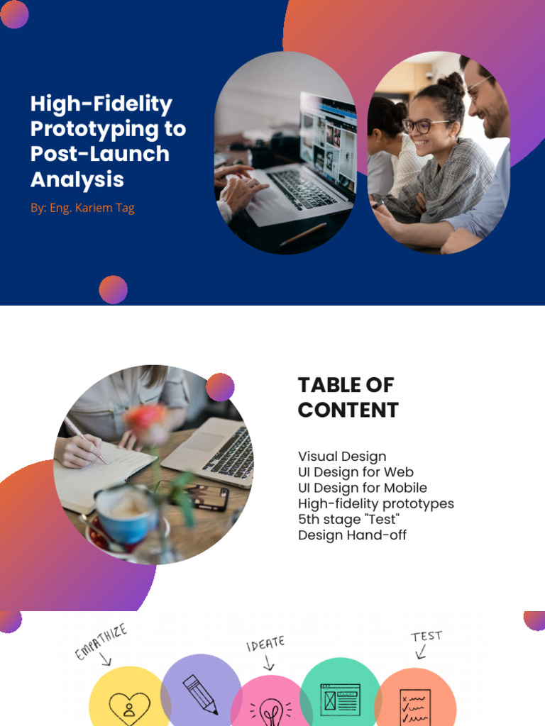 5 - High-Fidelity Prototyping To Post-Launch Analysis | PDF | Usability | Page Layout