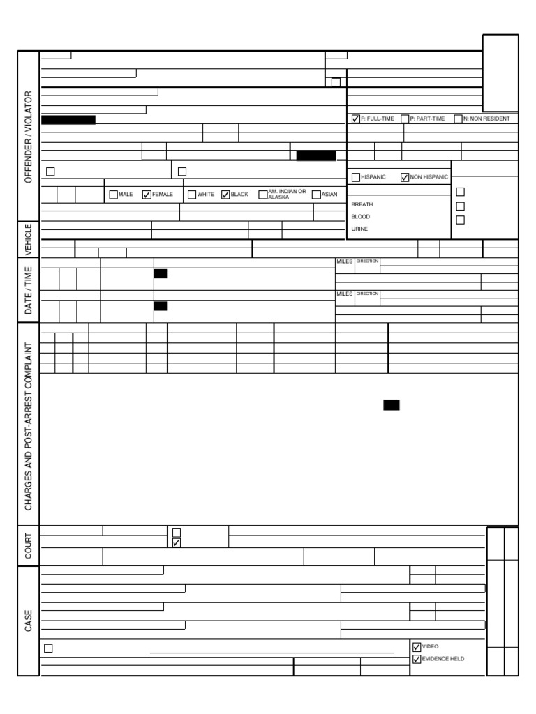 Zeinab Abdi Arrest Slip | PDF | Criminal Law | Crime & Violence