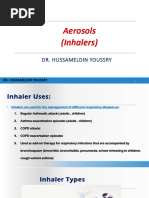 Pharmaceutical Dosage Forms Aerosols Sprays Inhalers | PDF