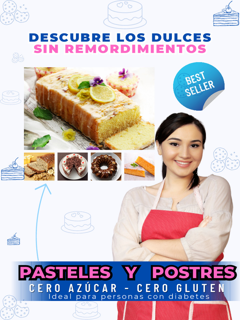 Pasteles y Postres Sin Azúcar | PDF | Pasteles | Helado