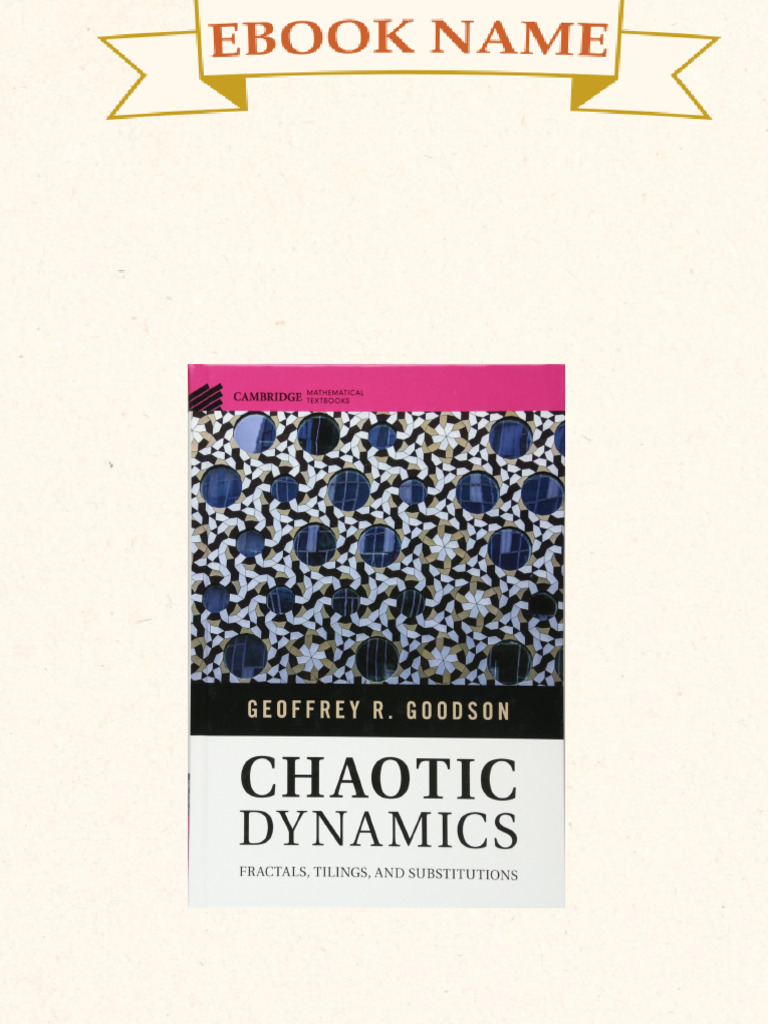 Chaotic Dynamics Fractals Tilings and Substitutions 1st Edition ...