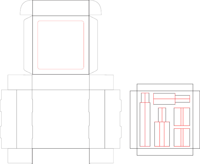 Troquel Caja Abatible Kid Truly | PDF