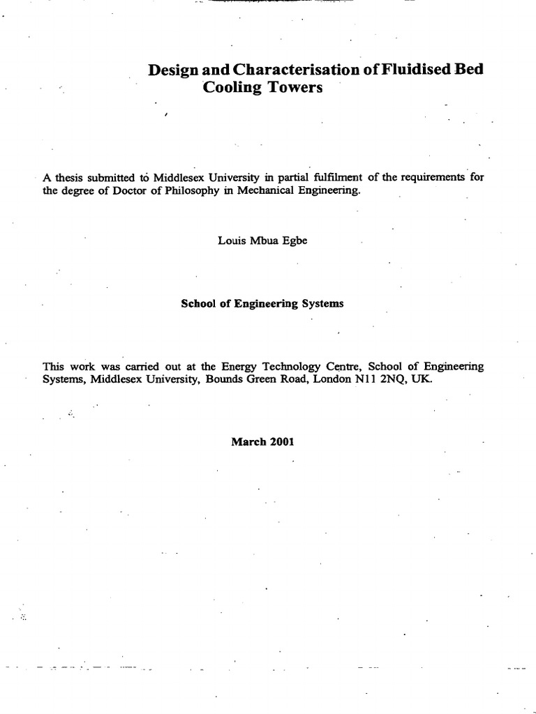 Mbua PHD | PDF | Flow Measurement | Fluid Dynamics
