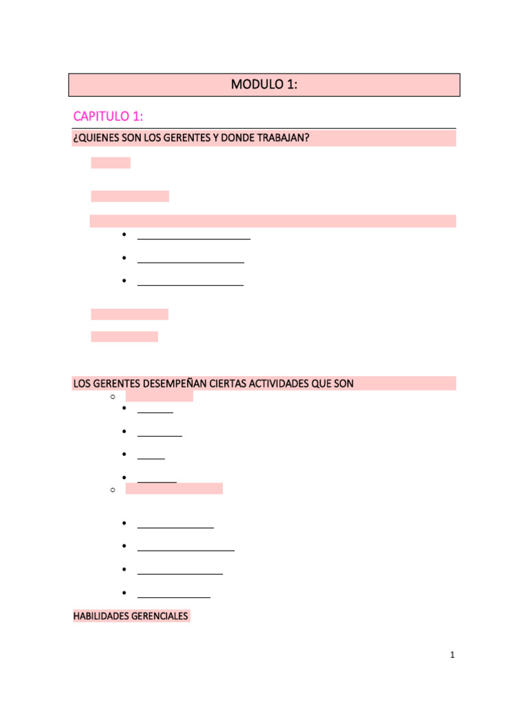 Tipos y funciones de los gerentes | PDF | Toma de decisiones ...