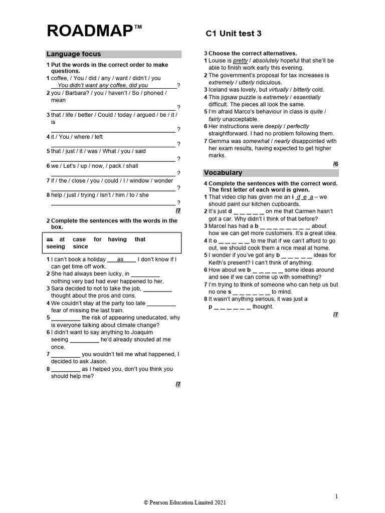 Unit Test 3 PDF | PDF