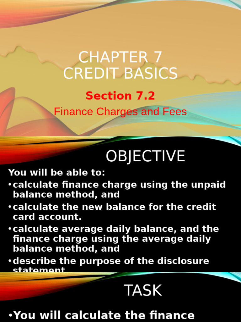 Credit Card Finance Charges Explained | PDF | Credit Card | Annual ...
