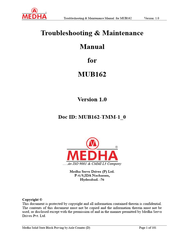 Medha SSBPAC Trouble Shooting | PDF | Input/Output | Central Processing Unit