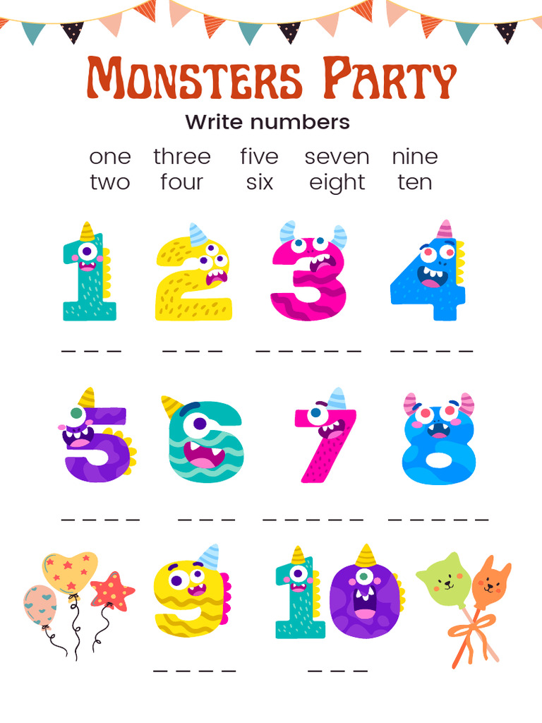 Numbers 1-20 Activities | PDF