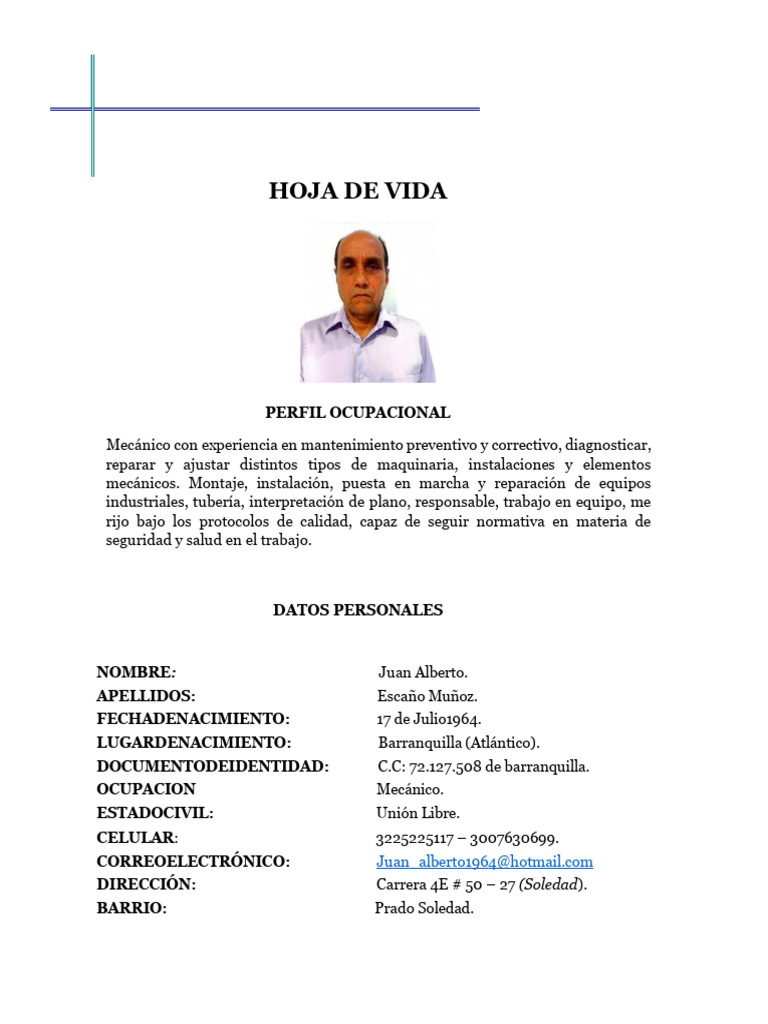 Juan Escaño Muñoz | PDF