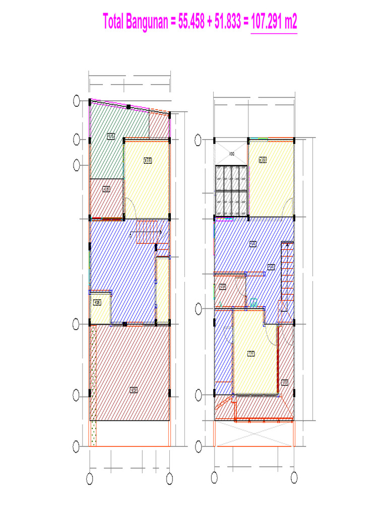 Luas Rumah B6 Hillside Kemiri | PDF