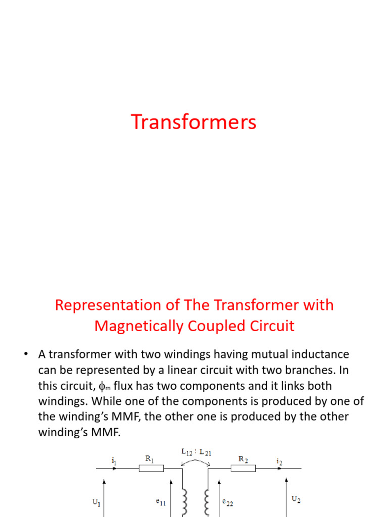 Transformer Circuit Analysis and Efficiency | PDF | Transformer ...