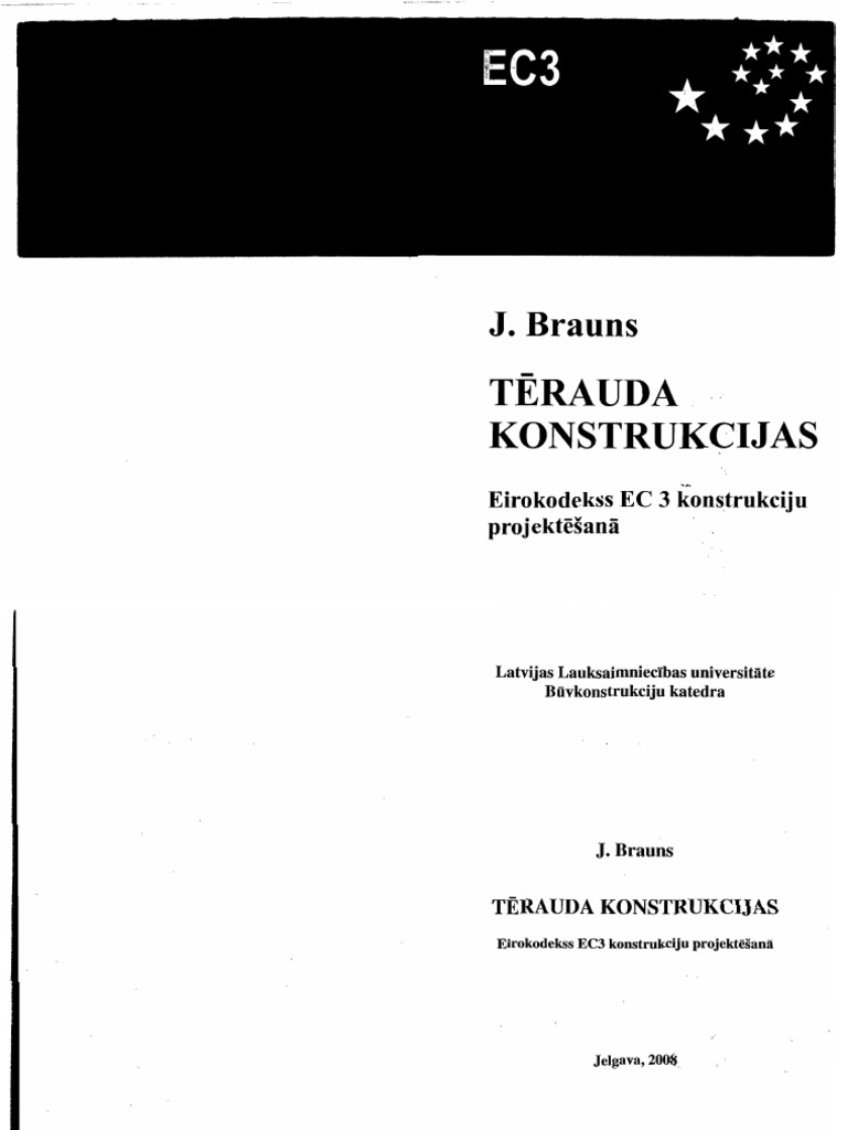Terauda Konstrukcijas. Brauns. LLU 2008 | PDF