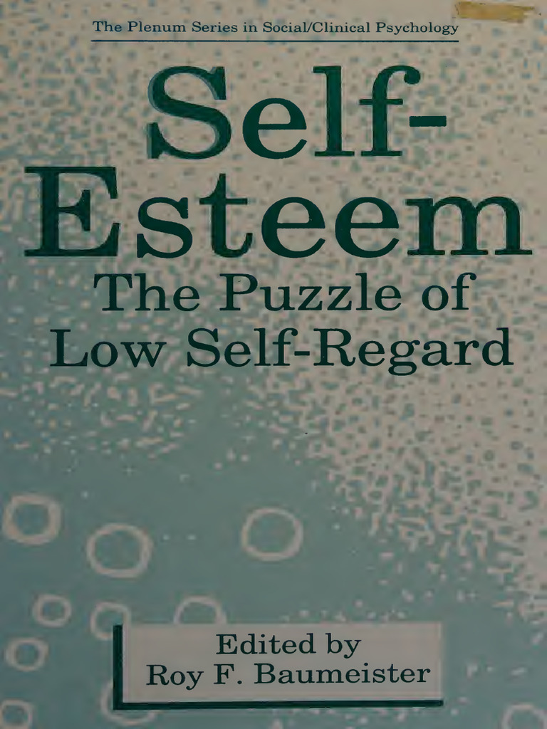Understanding Low Self-Regard | PDF | Self Esteem | Self Concept