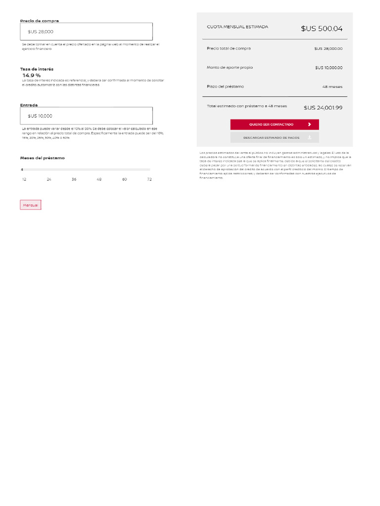 Estimado Pagos | PDF