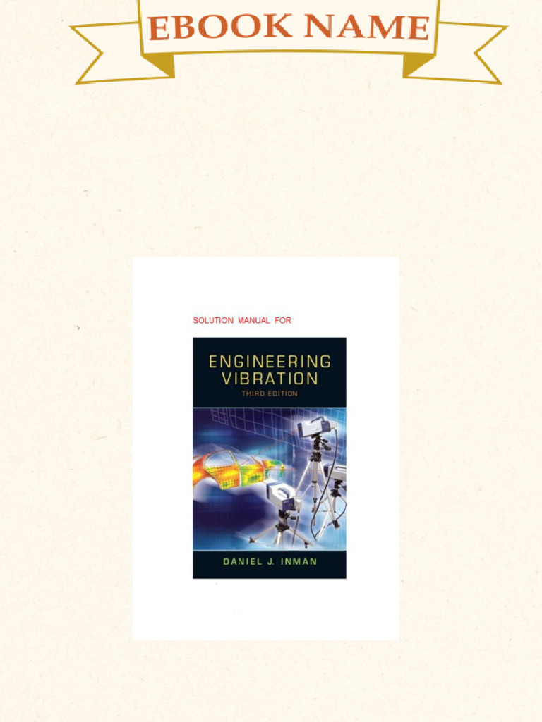 Engineering Vibration Solution Manual 3rd Edition Daniel J. Inman Download | PDF | Force ...