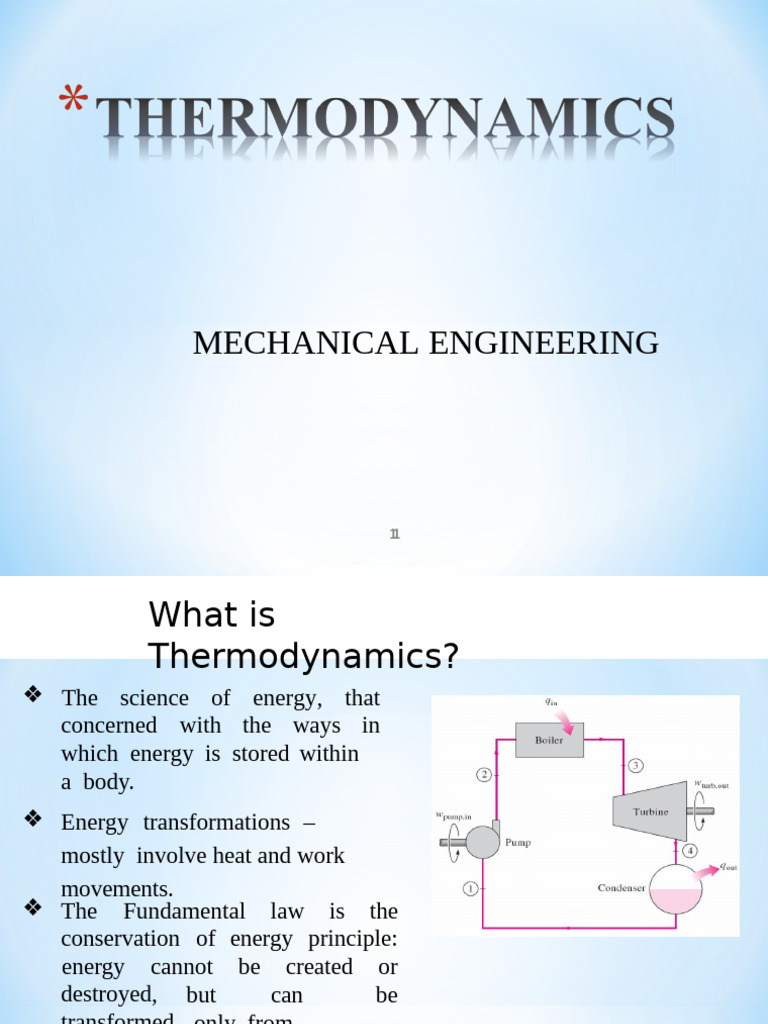 Basics of Thermodynamics 1.ppt | PDF | Heat | Thermodynamic Equilibrium