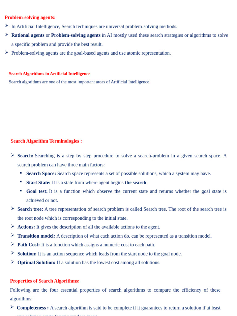 Problem Solving Agents | PDF | Algorithms | Computer Programming