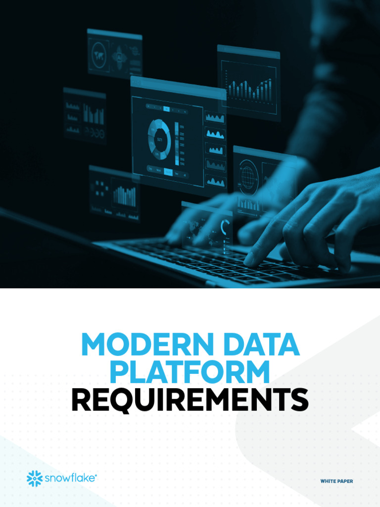 Modern Data Platform Requirements | PDF | Cloud Computing | Scalability