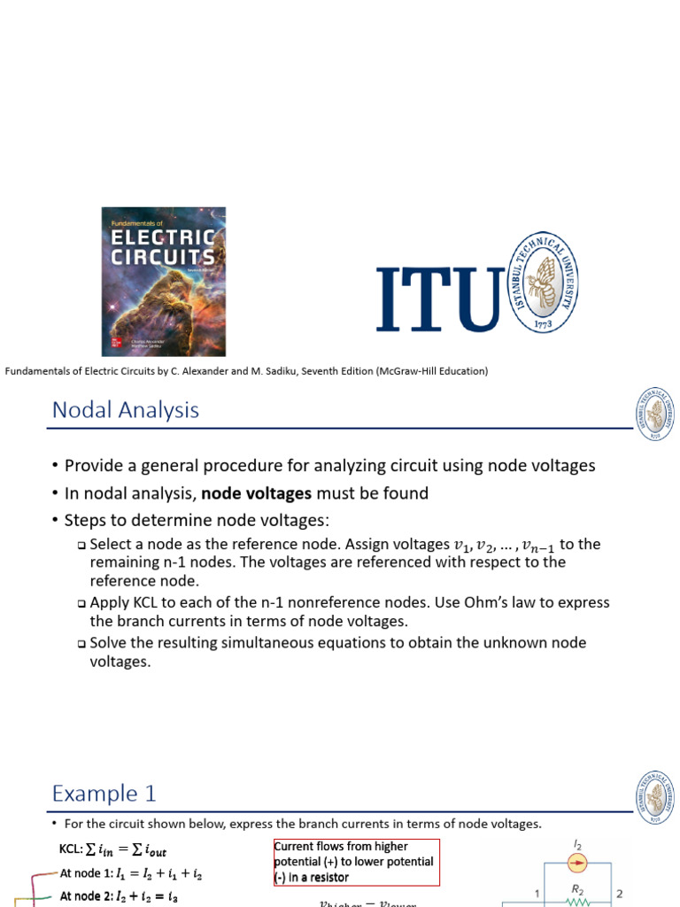 Week4 Methods of Analysis I | PDF | Voltage | Electrical Network