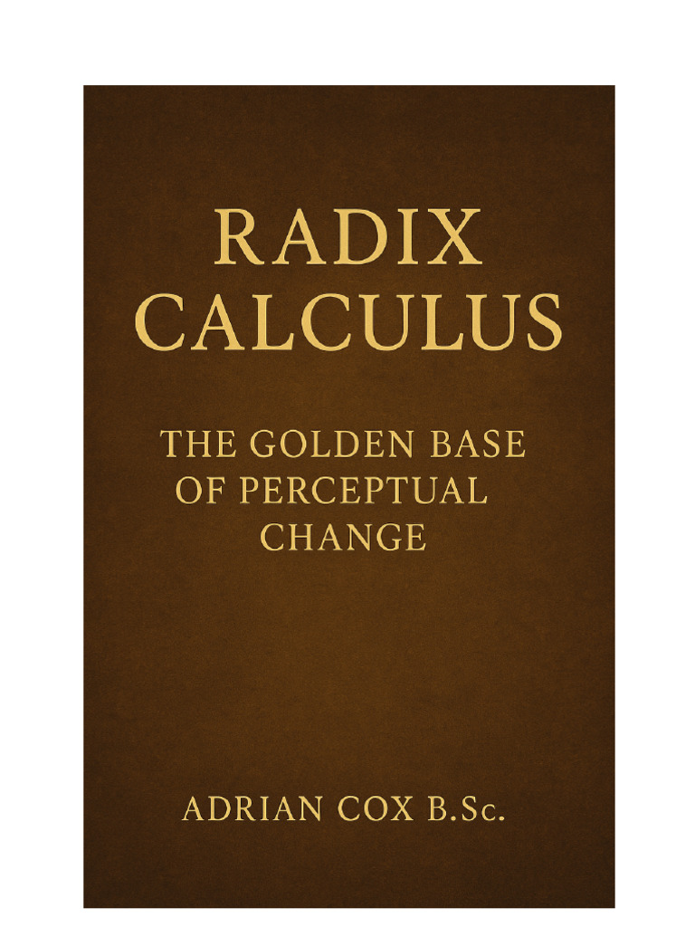 Radix Calculus and The Geometry of Digits | PDF | Space | Geometry