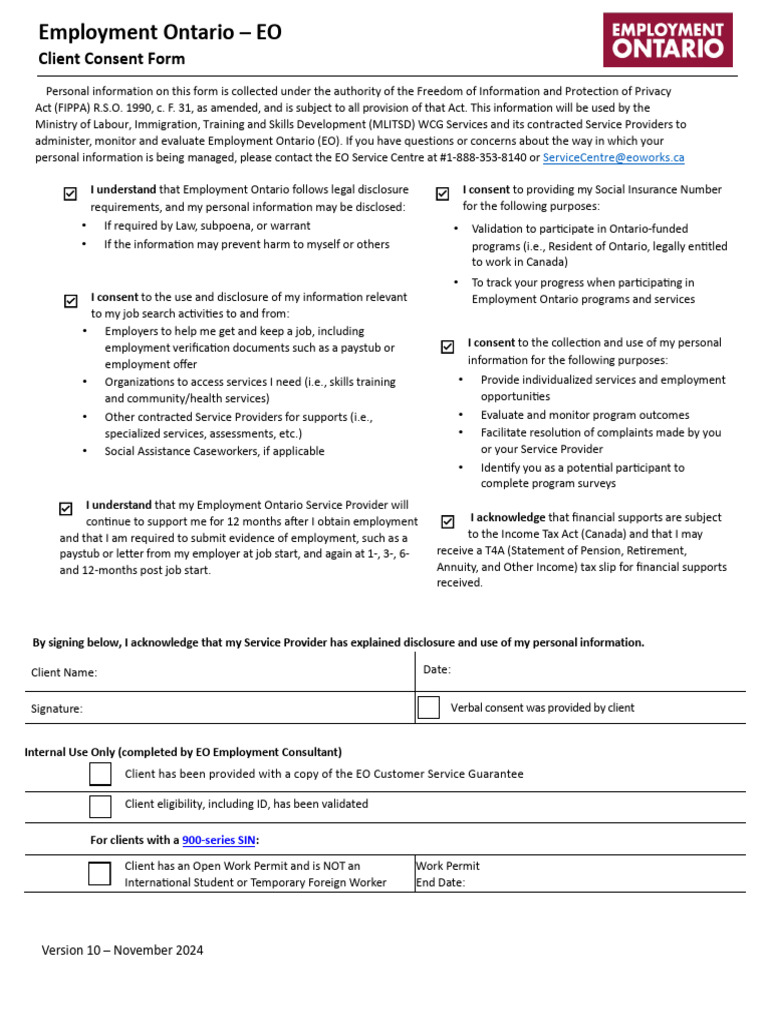 Shifa EO Consent Form | PDF | Employment | Justice