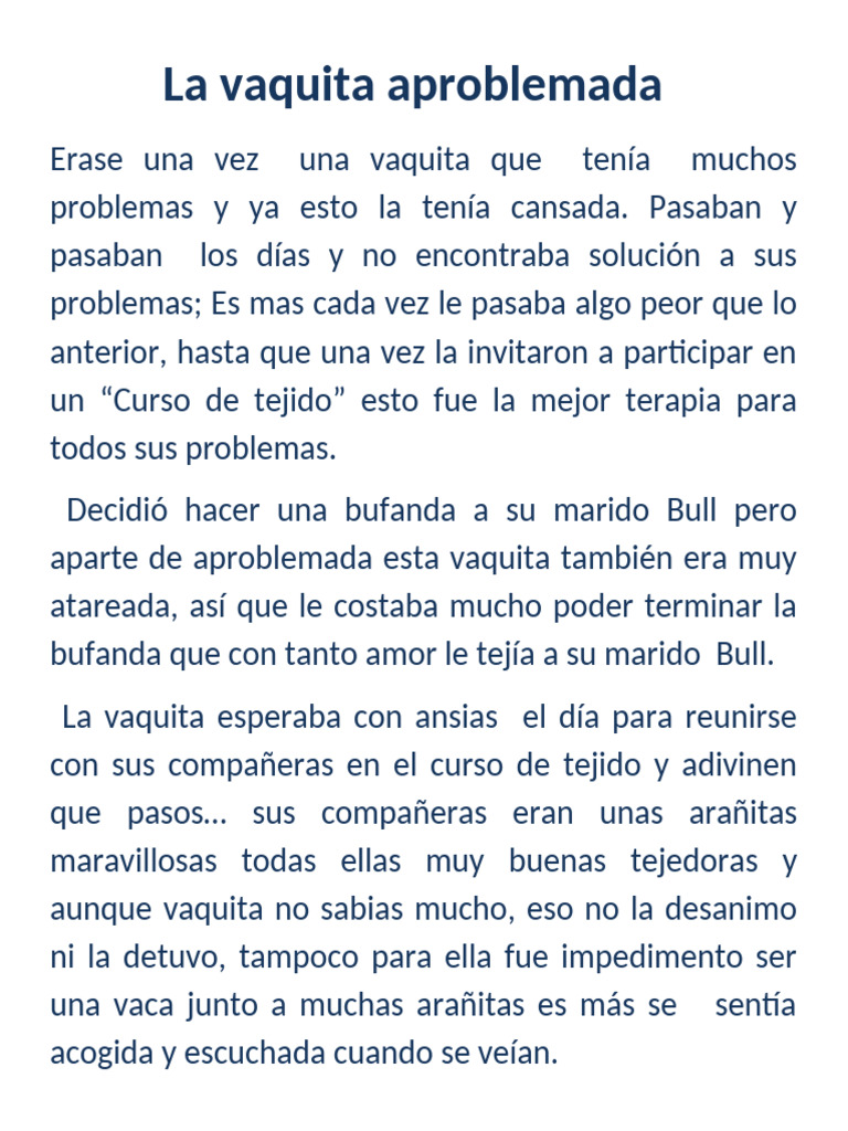 Cuento de Nicol | PDF