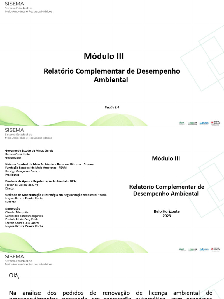IDAL Modulo2.1RADAComplementar 31.10 | PDF