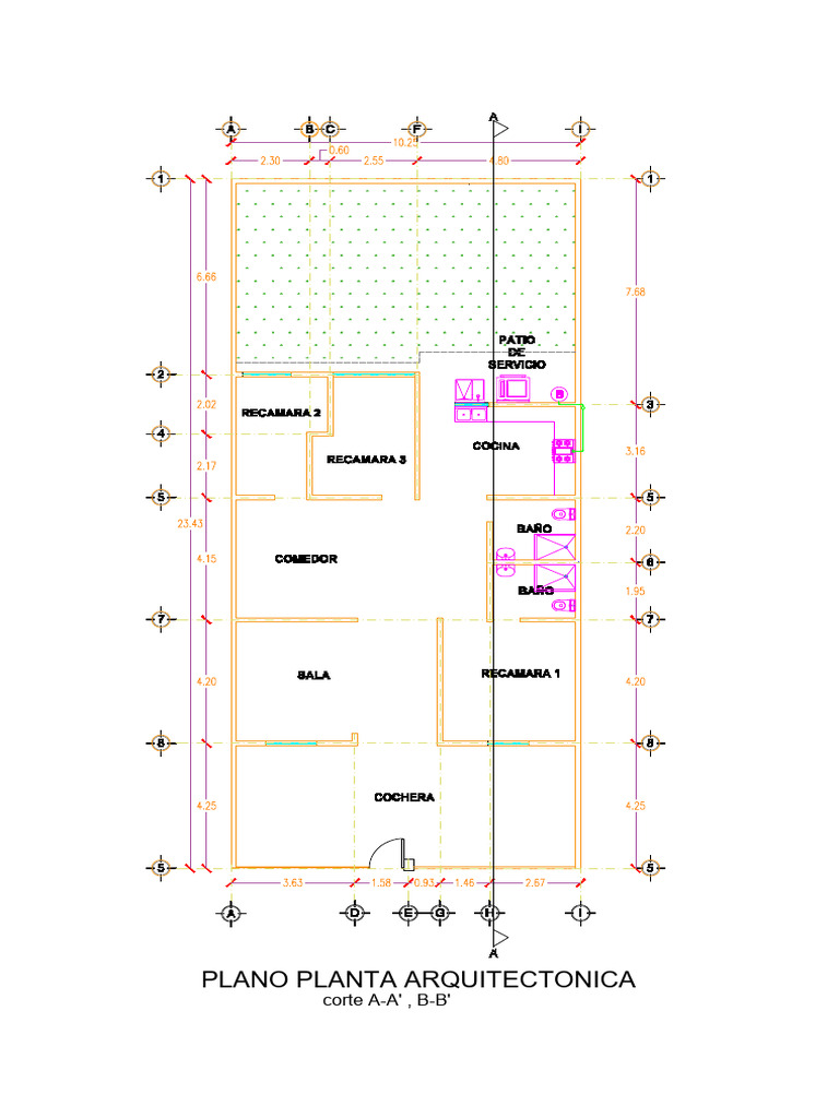 Vista Planta de Corte y Conexion Gas | PDF