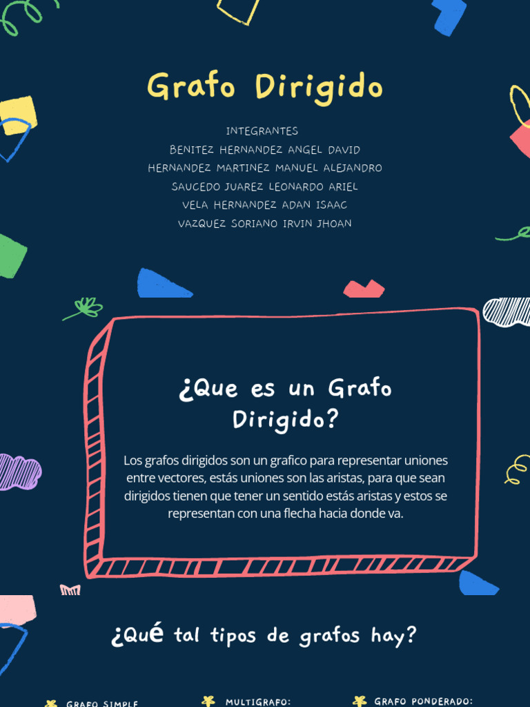 Grafo Dirigido | PDF | Teoría de grafos | Vértice (teoría de grafos)