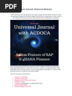SAP S/4HANA ACDOCA Technical Guide | PDF | Database Index | Computing