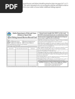 Washington State Catch Record Card Guide | PDF | Fish | Fishing Industry