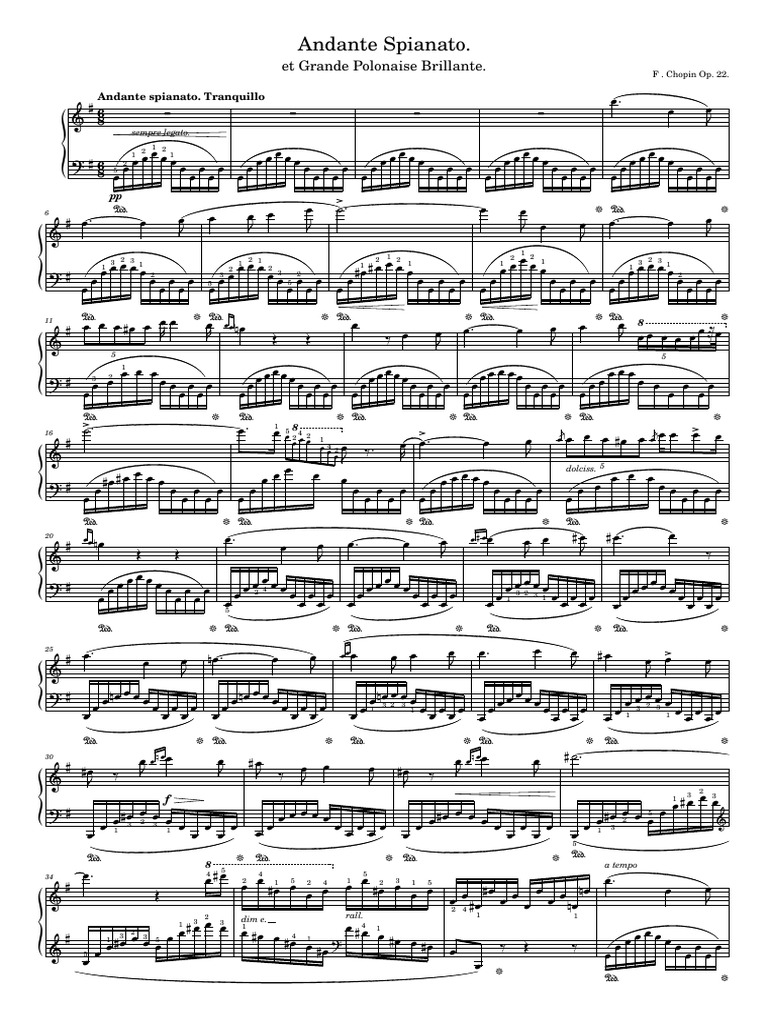 Chopin | PDF | Piano Compositions | Musical Compositions